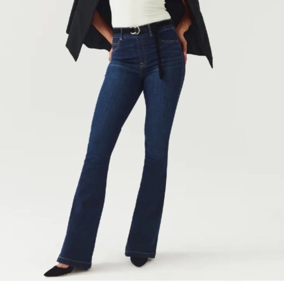 Spanx Flare Jeans Midnight Shade
